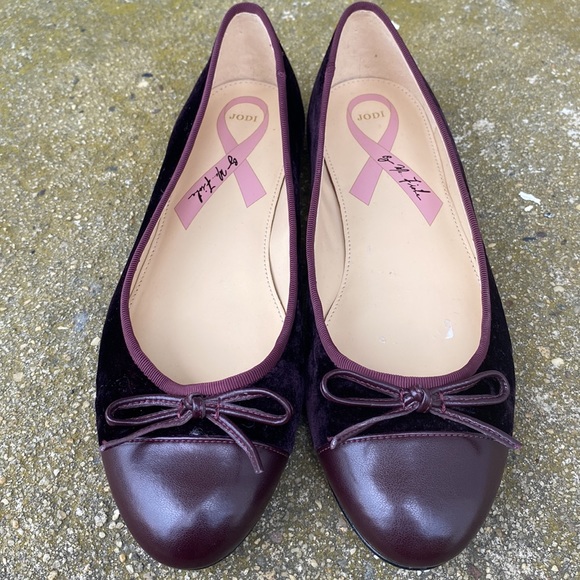 Marc Fisher | Shoes | Marc Fisher Ballet Flats Maroon 75 Jodi | Poshmark